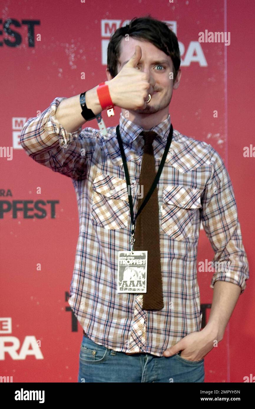Lord of the Rings star Elijah Wood attends Tropfest short Film Festival ...