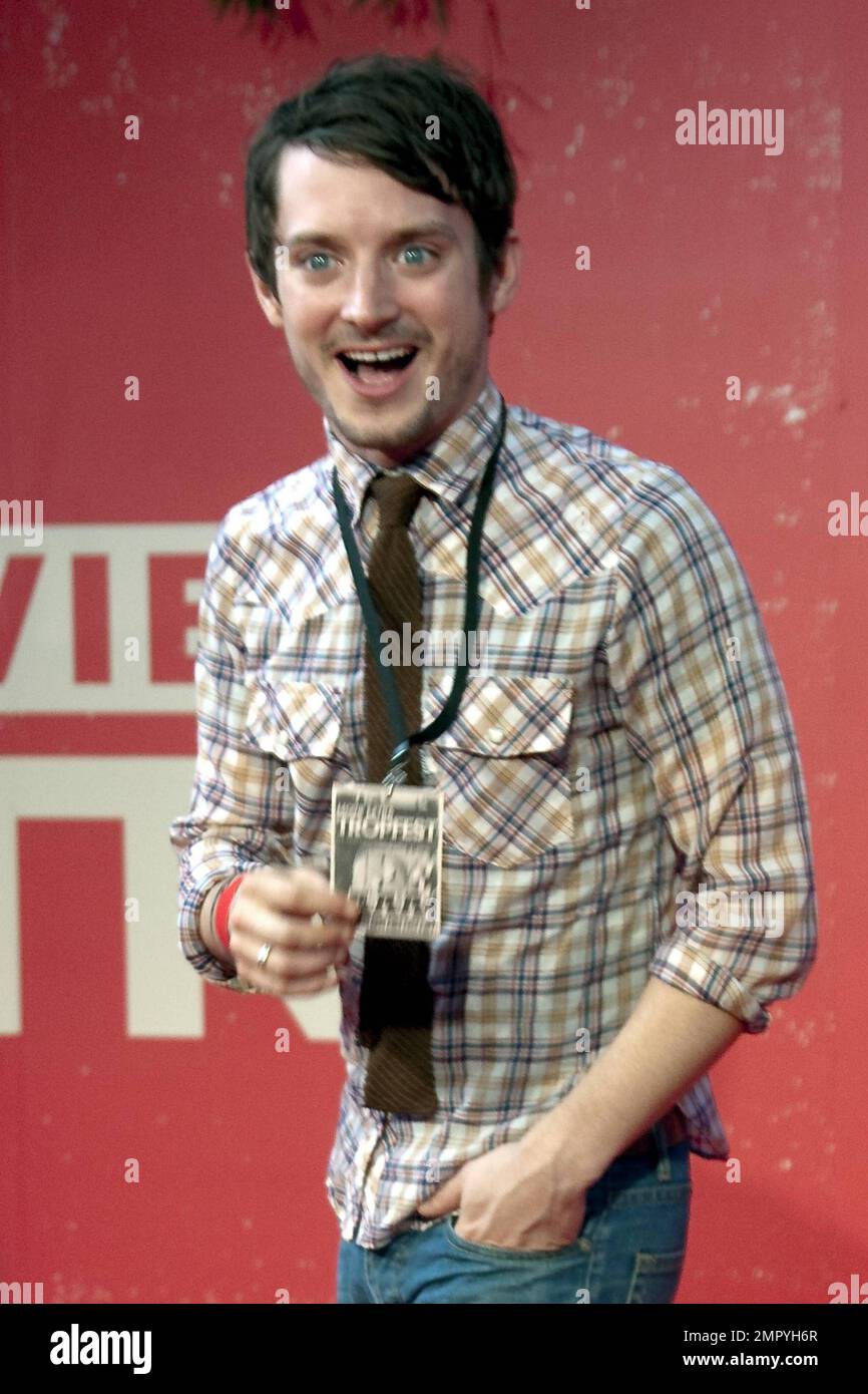Lord of the Rings star Elijah Wood attends Tropfest short Film Festival ...