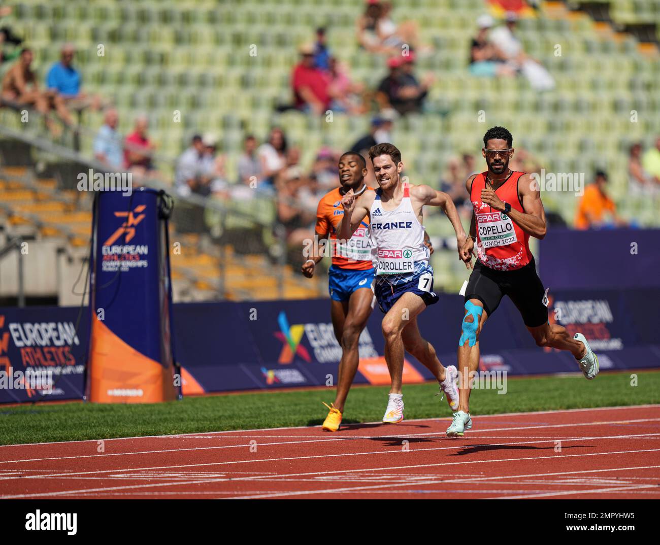 Yasmani COPELLO participating in the 400 meters hurdles of the European ...
