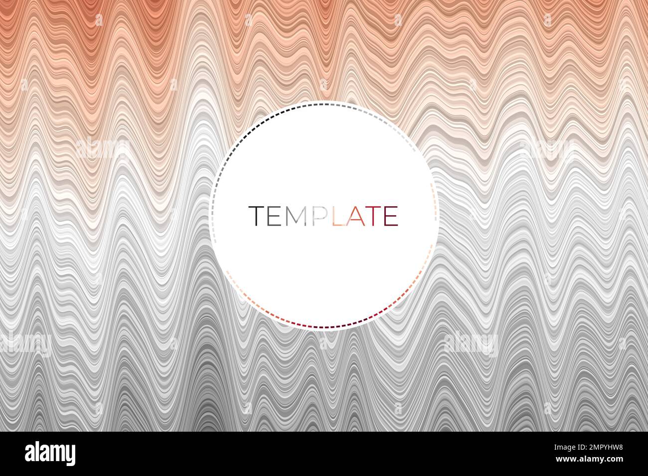 Artistic banner design. Abstract digital art in red and grey colors ...