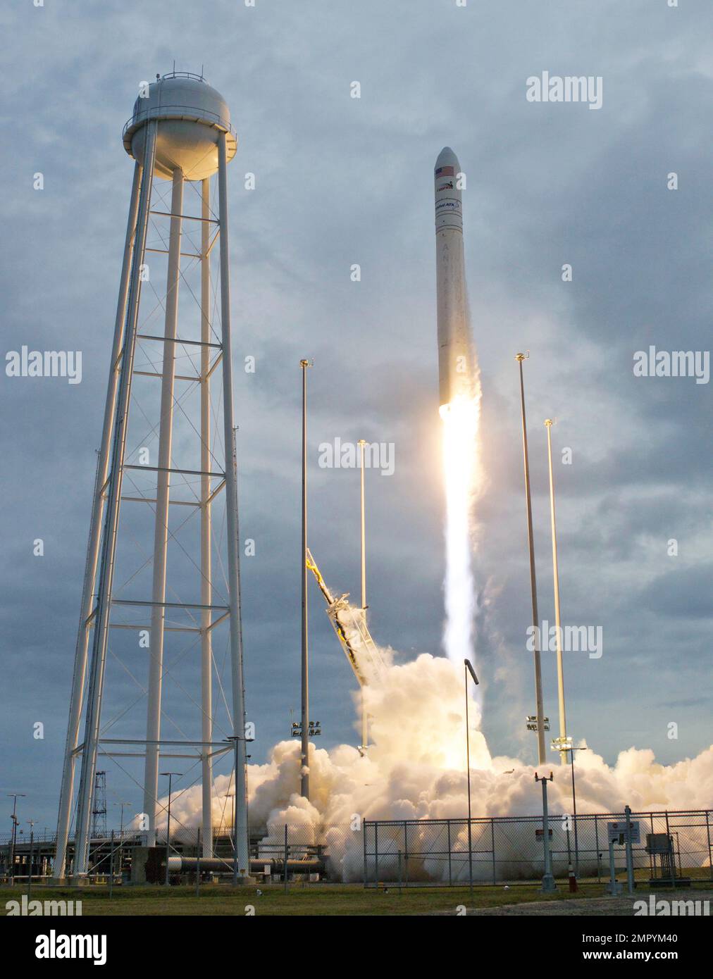 Orbital ATK's Antares rocket lifts off NASA's Wallops Flight Facility ...