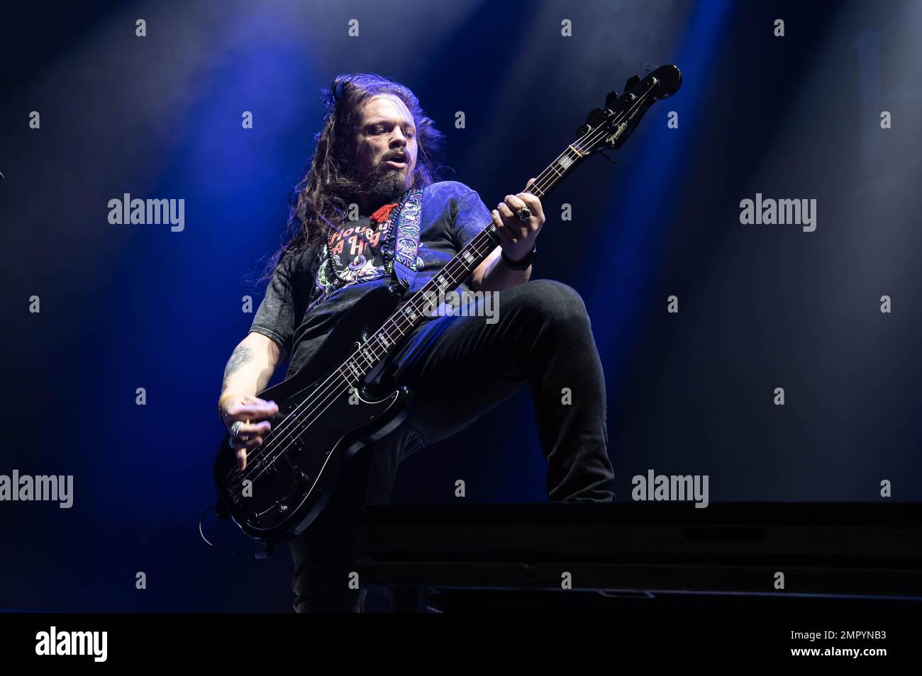 Glasgow, Scotland, 30th January 2023, Steve Jewell of Black Stone ...