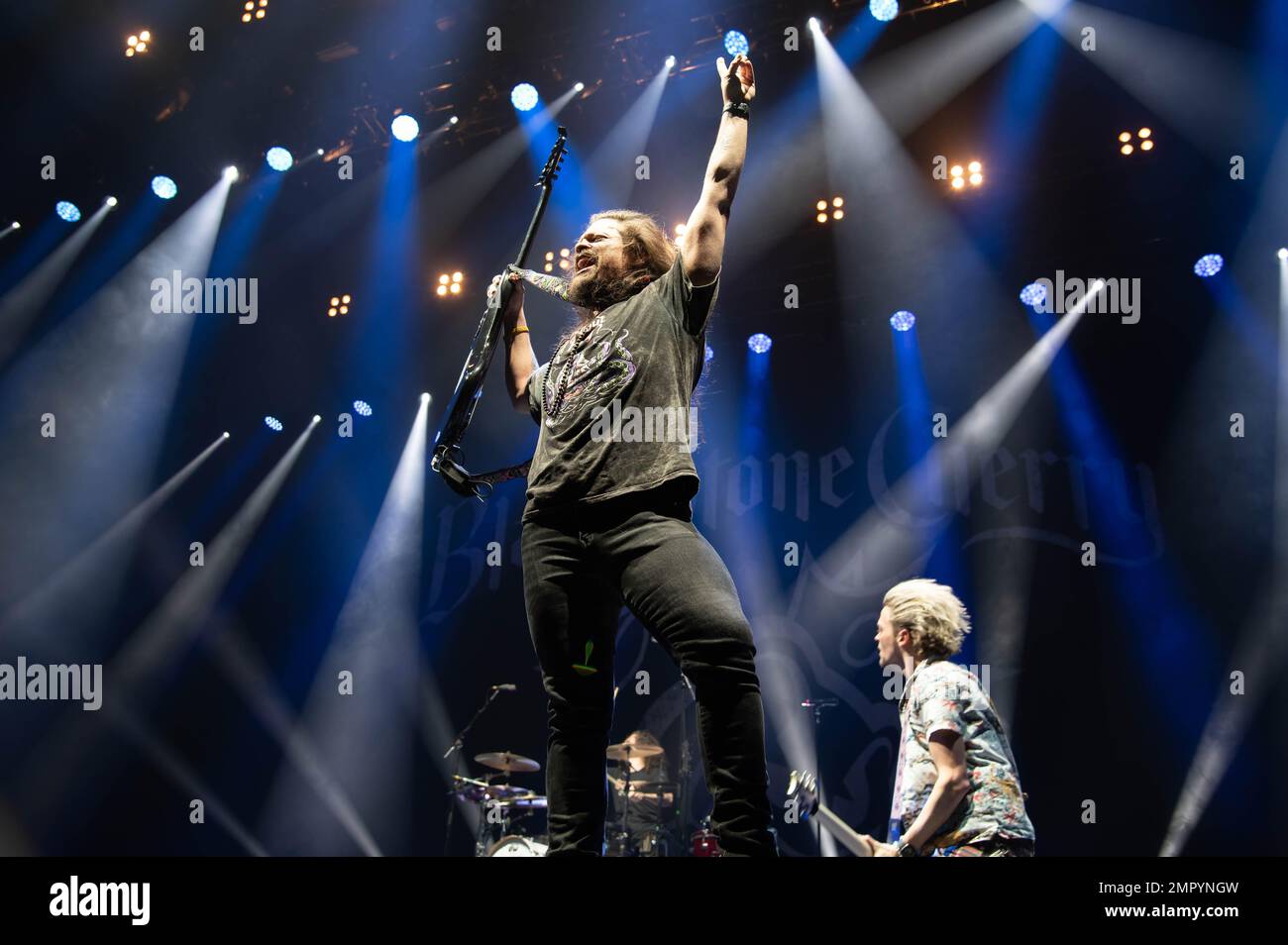 Glasgow, Scotland, 30th January 2023, Steve Jewell of Black Stone ...