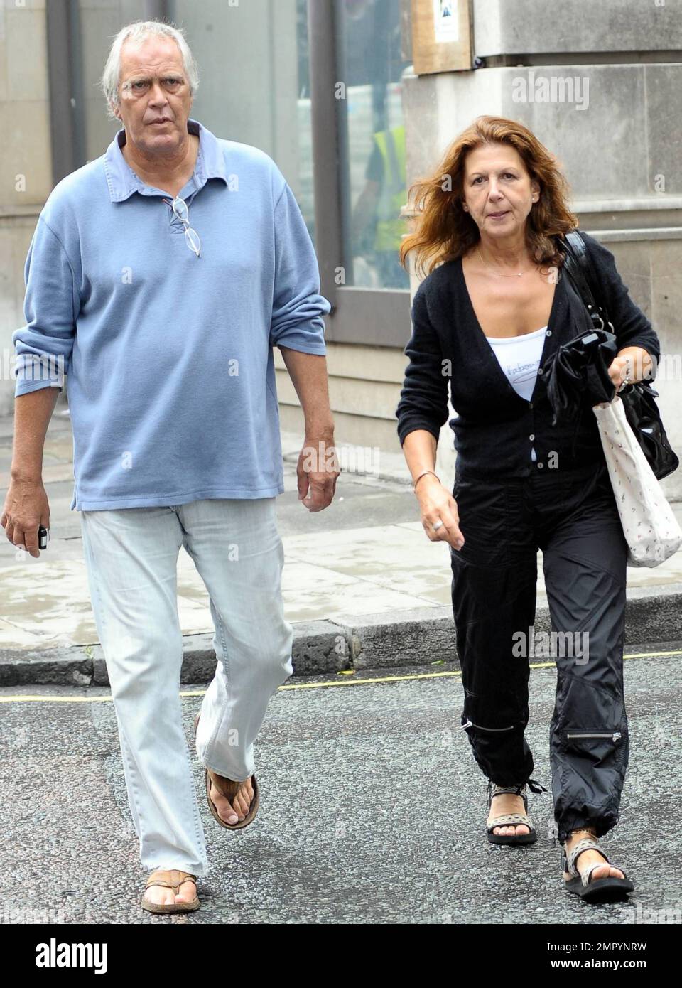 EXCLUSIVE!! Singer Elkie Brooks strolls in the West End with husband ...