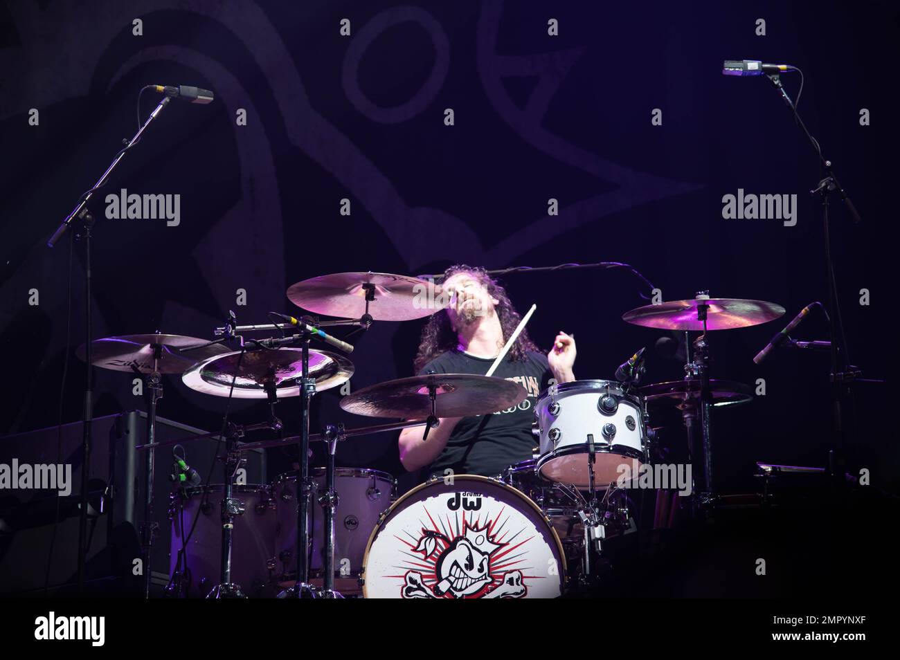 Glasgow, Scotland, 30th January 2023, John Fred Young of Black Stone ...