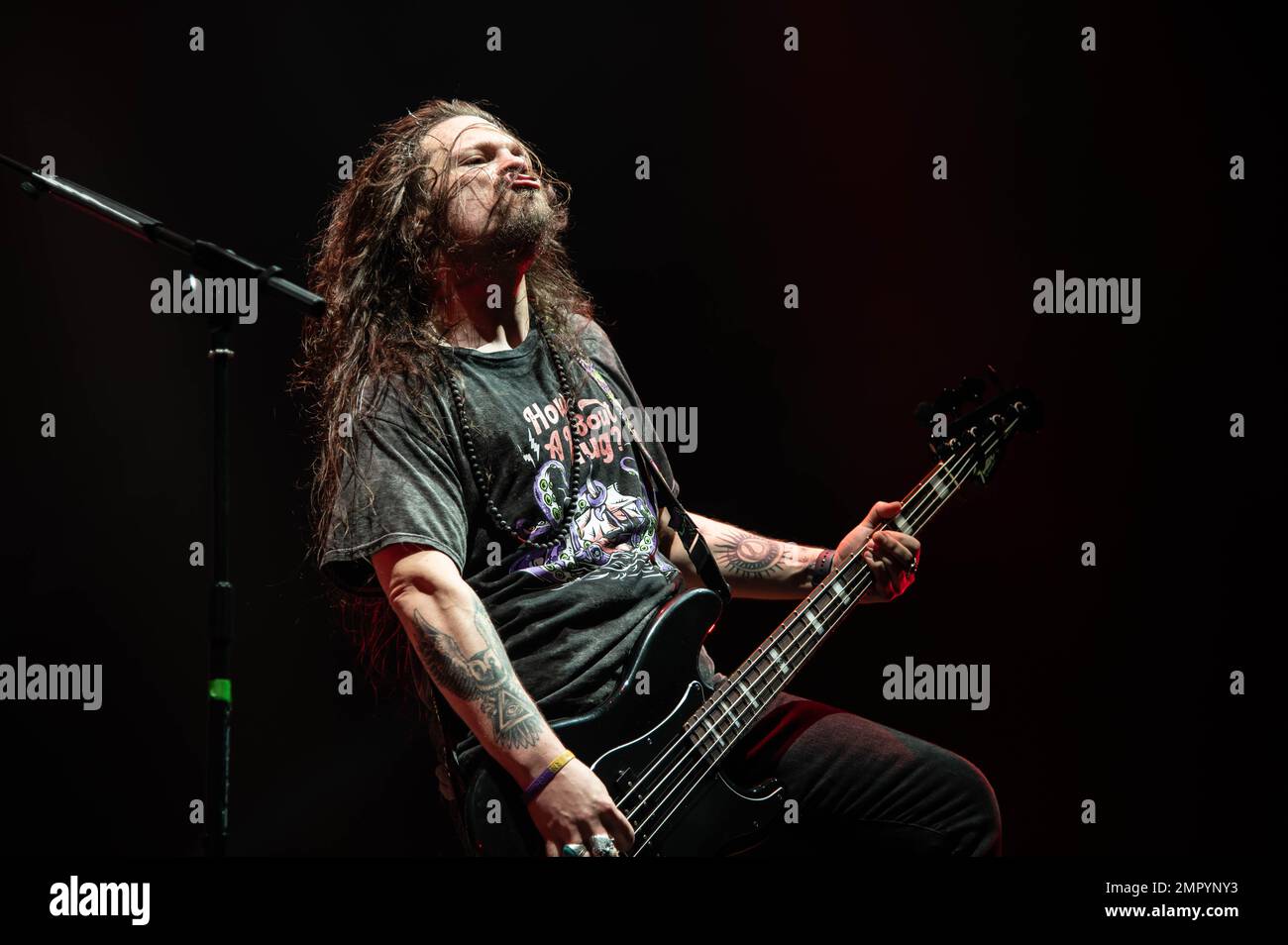 Glasgow, Scotland, 30th January 2023, Steve Jewell of Black Stone ...