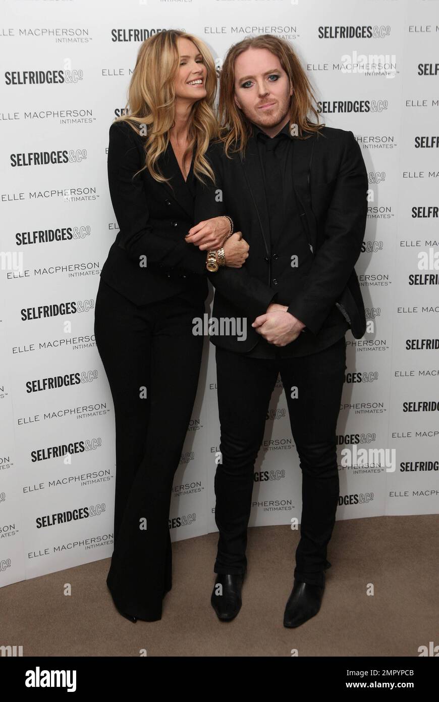 Supermodel Elle Macpherson and Tim Minchin attend the Elle Macpherson ...