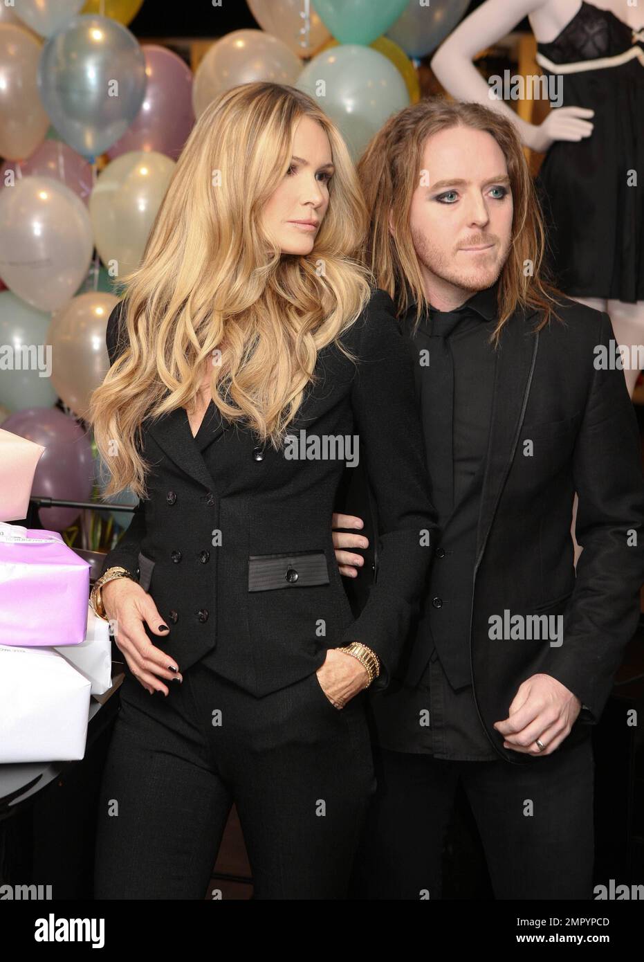 Supermodel Elle Macpherson and Tim Minchin attend the Elle Macpherson ...