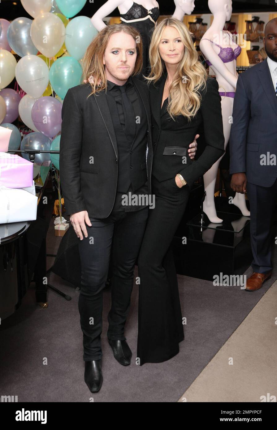 Supermodel Elle Macpherson and Tim Minchin attend the Elle Macpherson ...