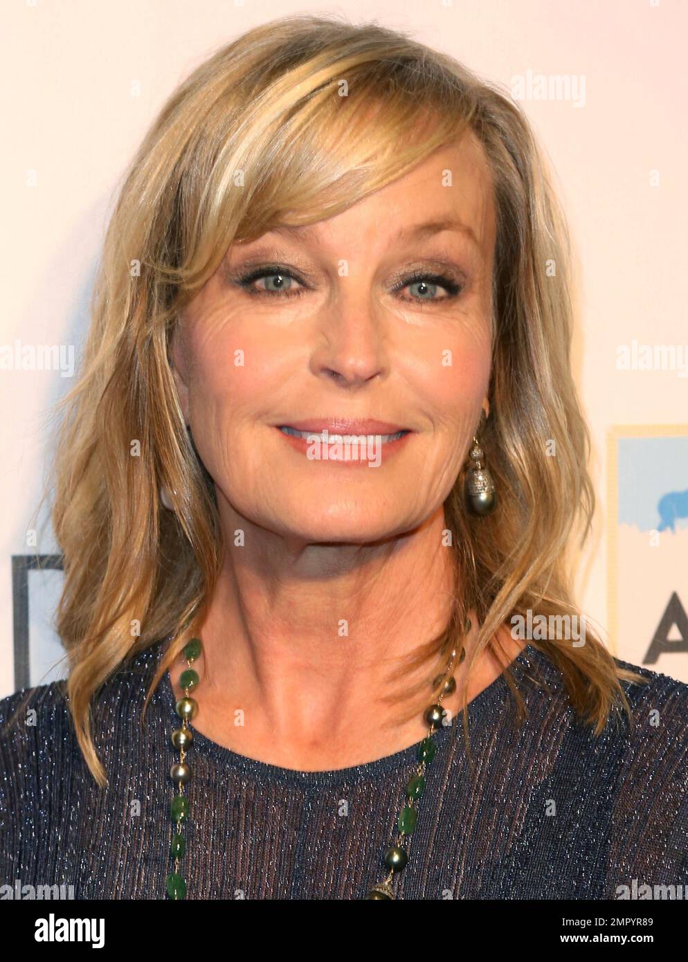 Bo Derek arrives at the "An Evening with WildAid" event at The Beverly ...