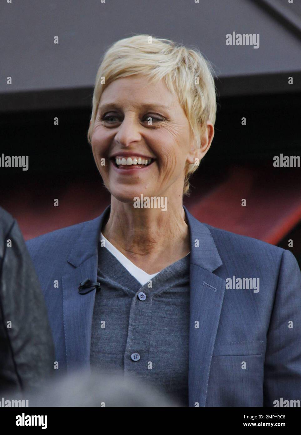 Ellen Degeneres makes an appearance at The Grove shopping center for an ...