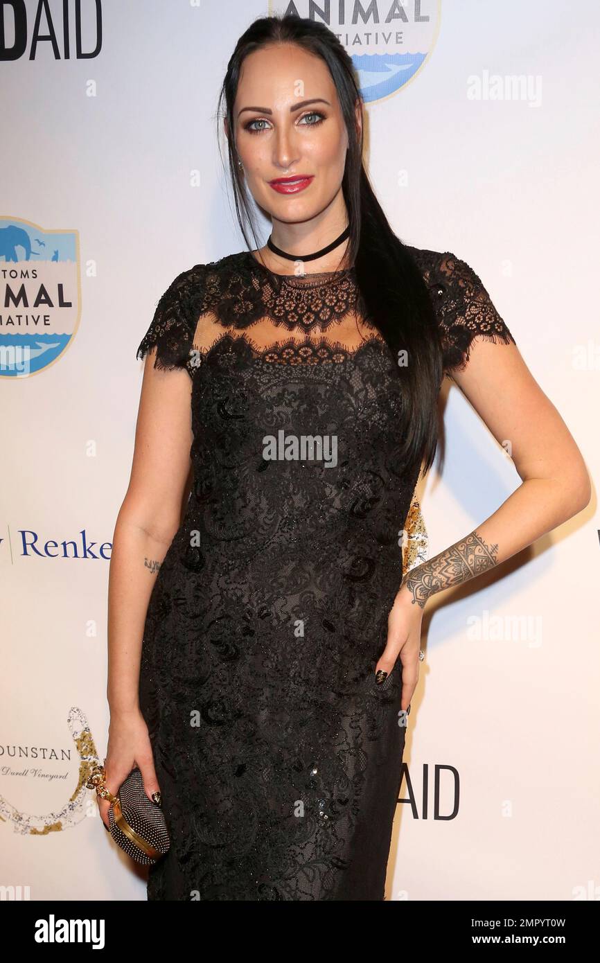 Christina Galioto arrives at the "An Evening with WildAid" event at The ...