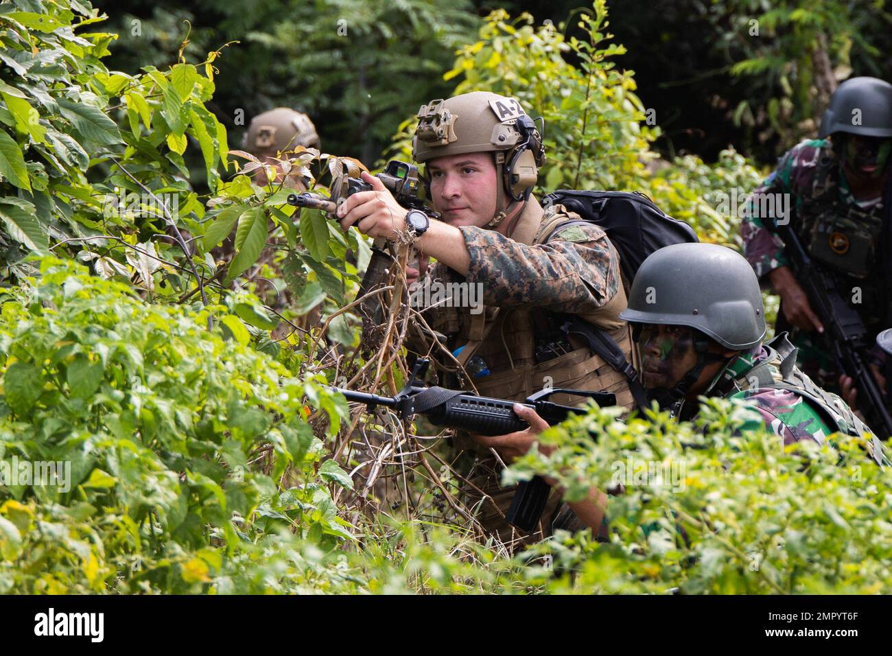 U.S. Marine Corps Cpl. Matthew OrtizHernandez, a reconnaissance ...