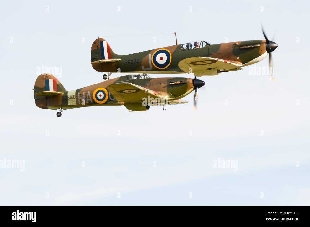 Supermarine Spitfire MkI P9374. Early WWII Battle of Britain era ...