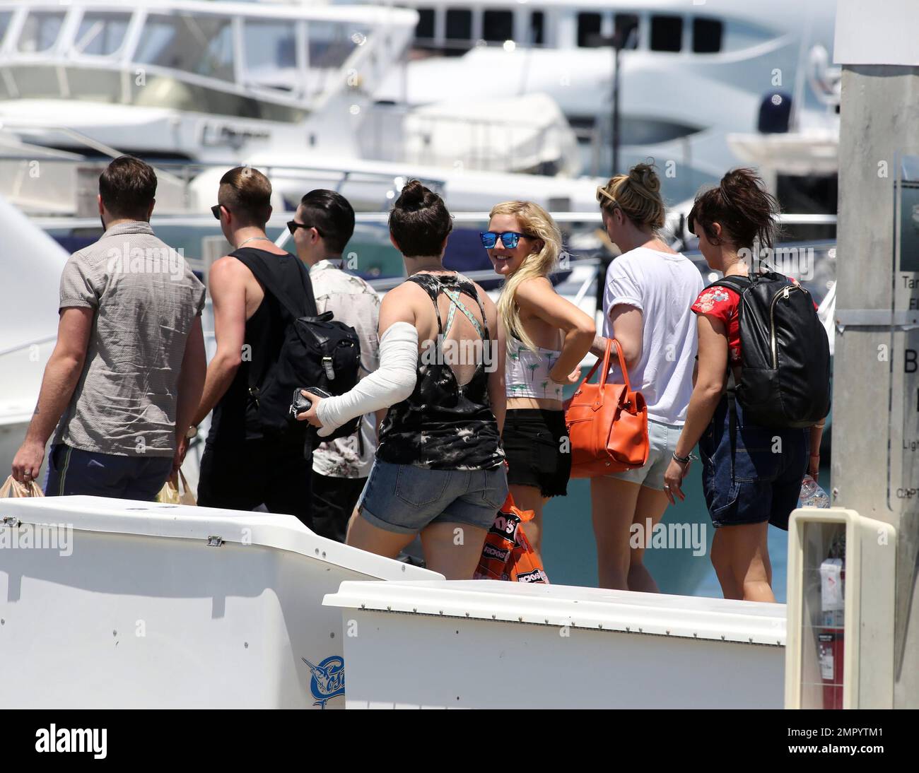 After performing at Sunfest in West Palm Beach yesterday, Ellie ...