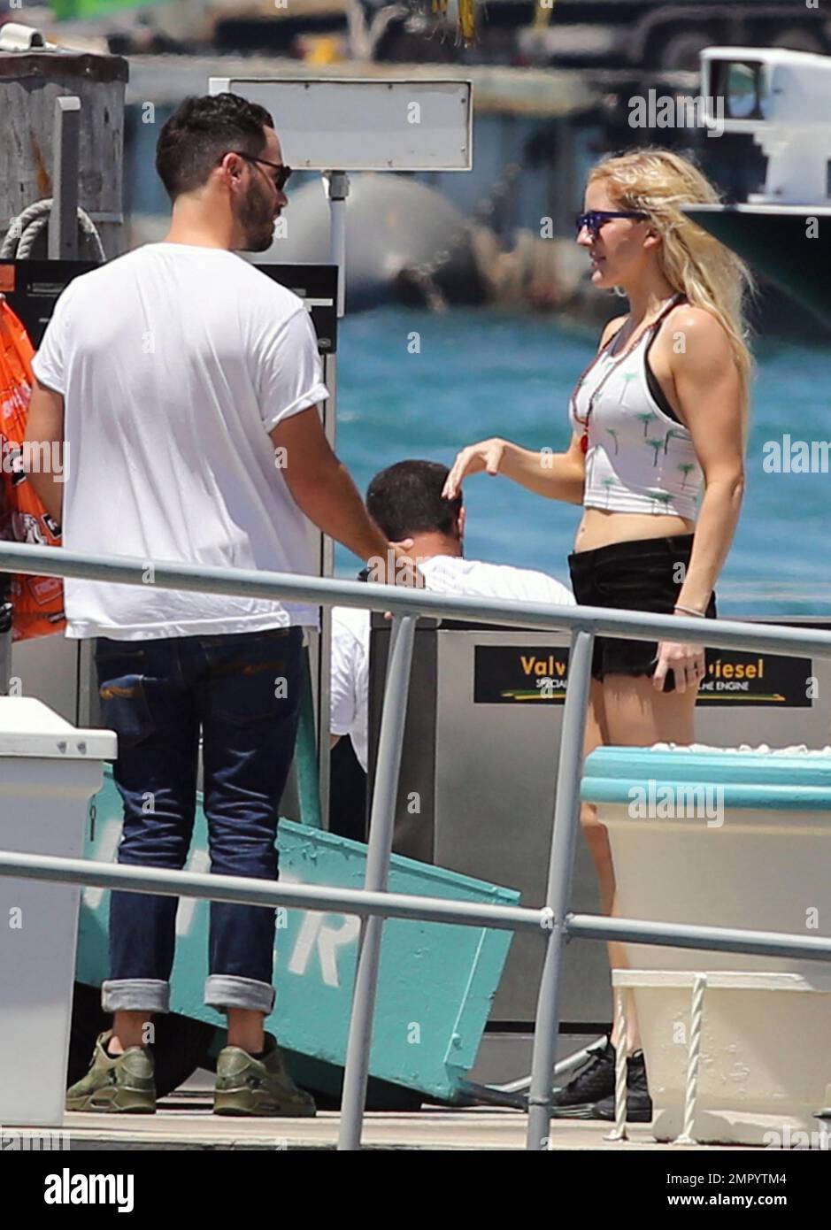 After performing at Sunfest in West Palm Beach yesterday, Ellie ...