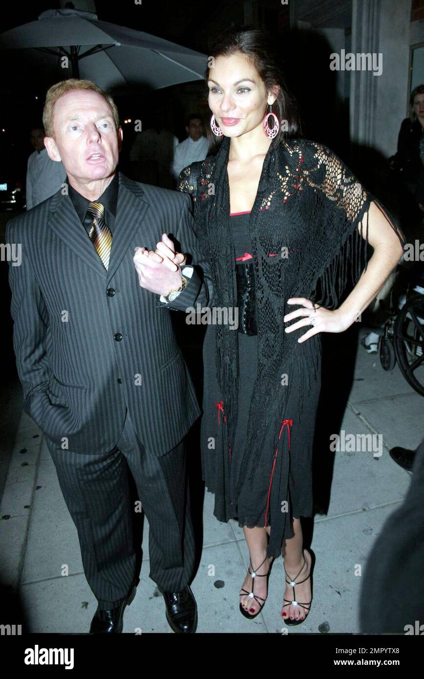 PR man Elliott Mintz arrives at Mr. Chow with mysterious Miss M and ...