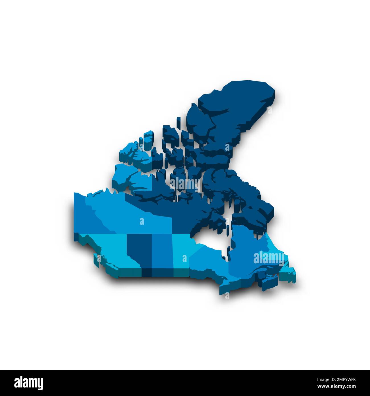 Canada political map of administrative divisions Stock Vector Image ... Canada political map of administrative divisions Stock Vector Image ...