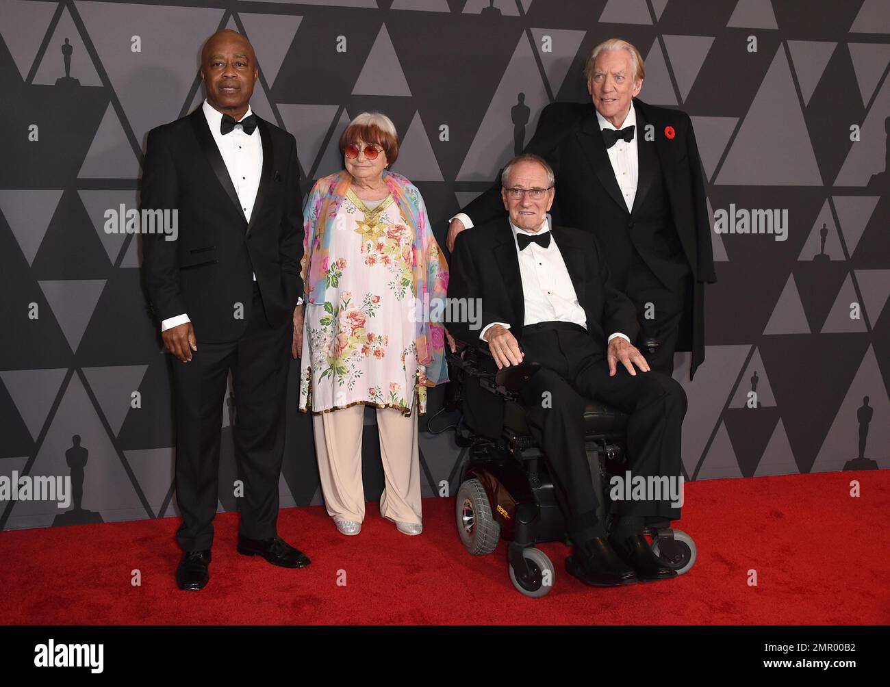 Charles Burnett, from left, Agnes Varda, Owen Roizman and Donald ...