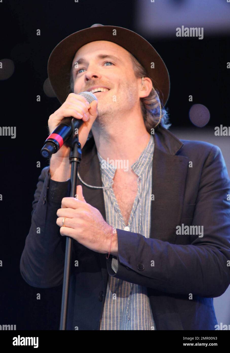 Francis Healy performs live at the Elvis Forever concert put on by BBC ...