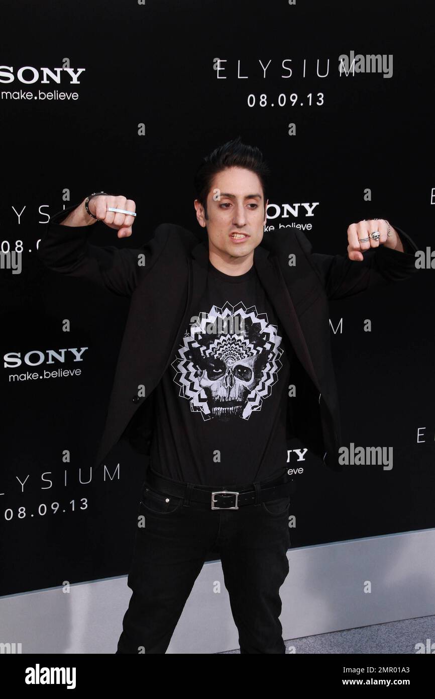 Omar Doom at the world premiere of her movie "Elysium" at the Regency ...