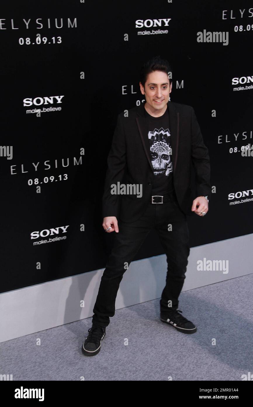 Omar Doom at the world premiere of her movie "Elysium" at the Regency ...