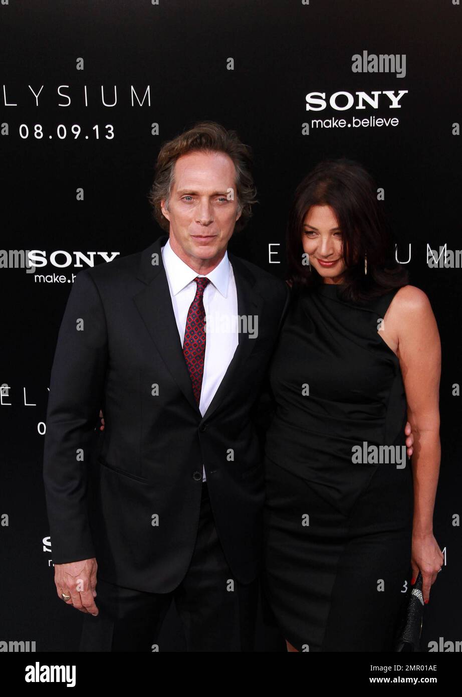 William Fichtner at the world premiere of her movie "Elysium" at the ...