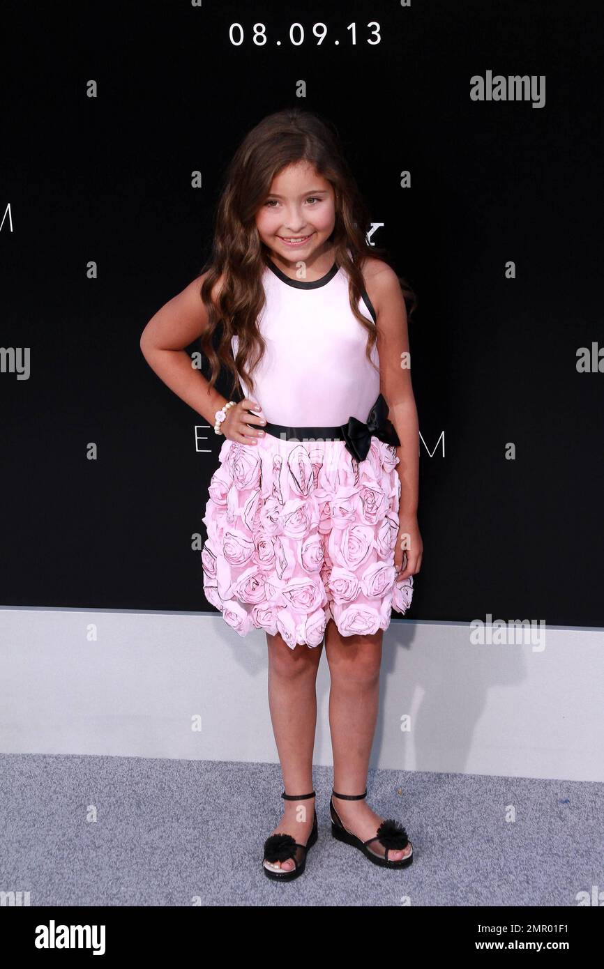 Emma Tremblay at the world premiere of her movie "Elysium" at the ...