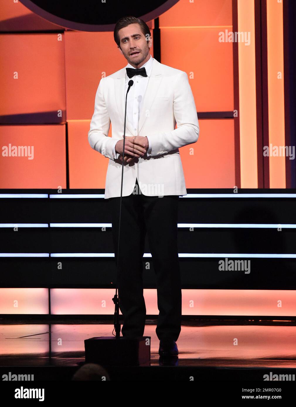 Jake Gyllenhaal speaks at the 31st annual American Cinematheque Award ...