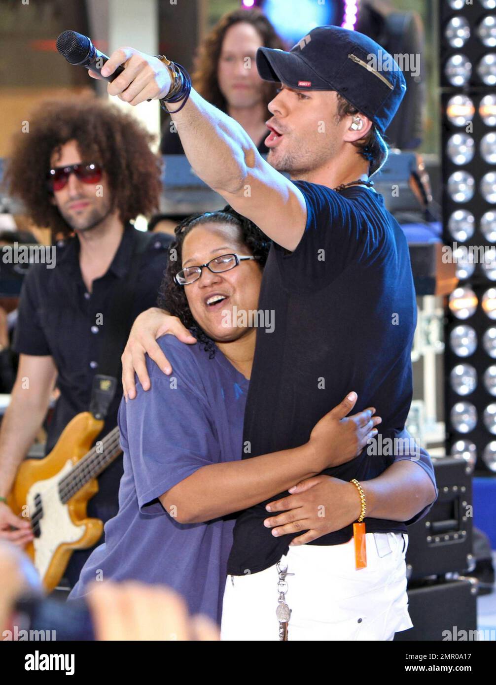 Latin pop superstar Enrique Iglesias performs live on NBC's "Today" as ...