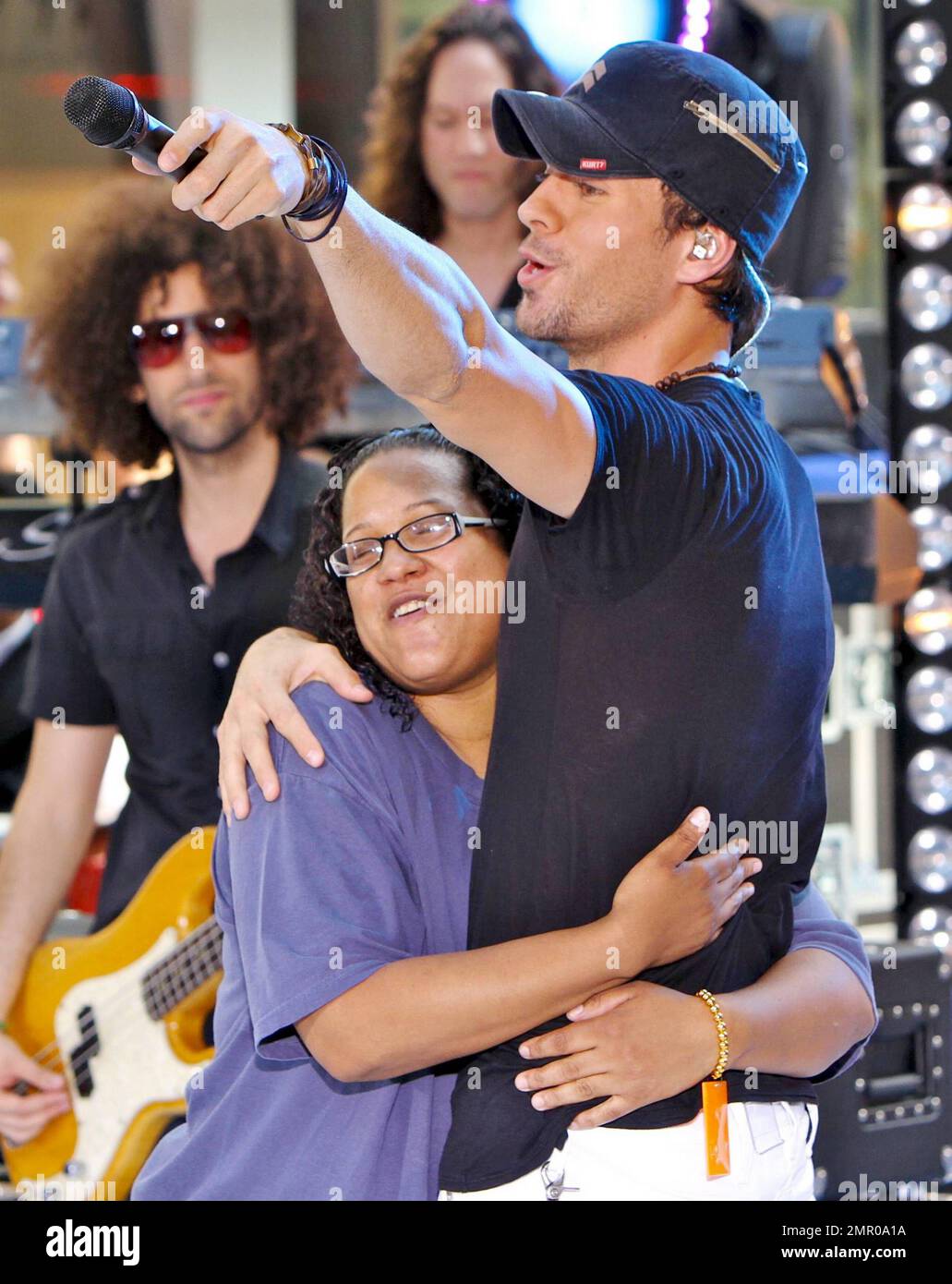 Latin pop superstar Enrique Iglesias performs live on NBC's "Today" as ...