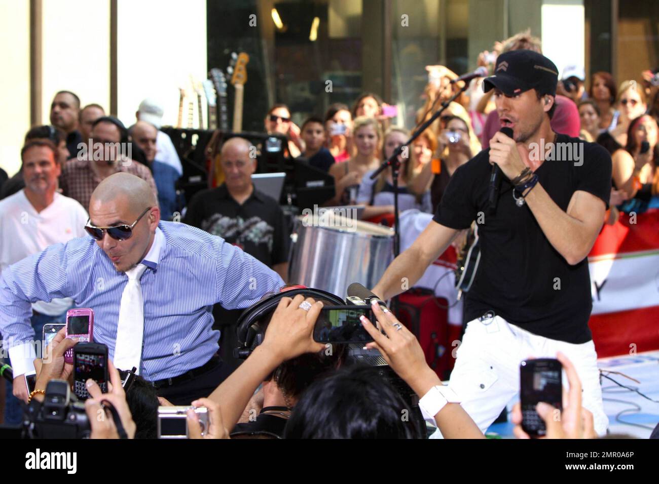 Latin pop superstar Enrique Iglesias performs live on NBC's "Today" as ...