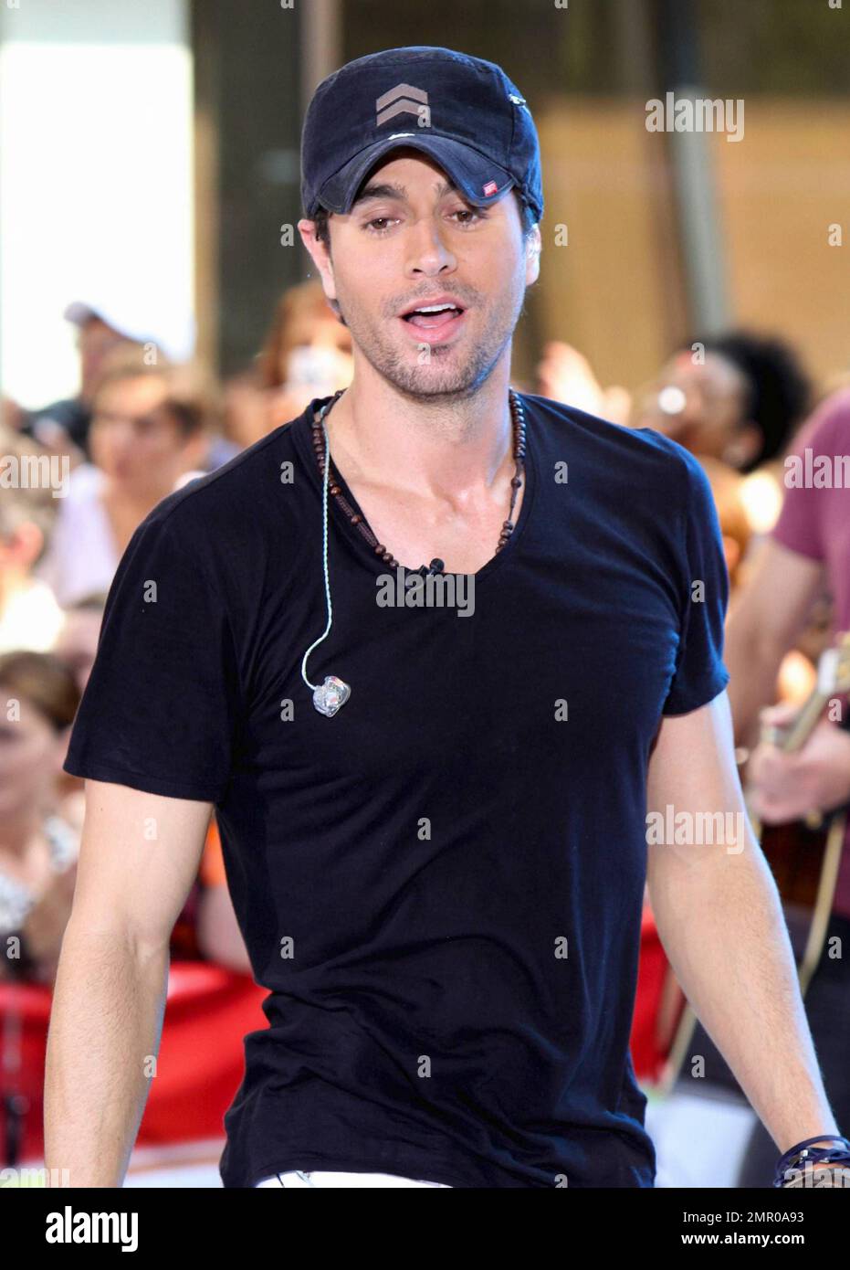 Latin pop superstar Enrique Iglesias performs live on NBC's "Today" as ...