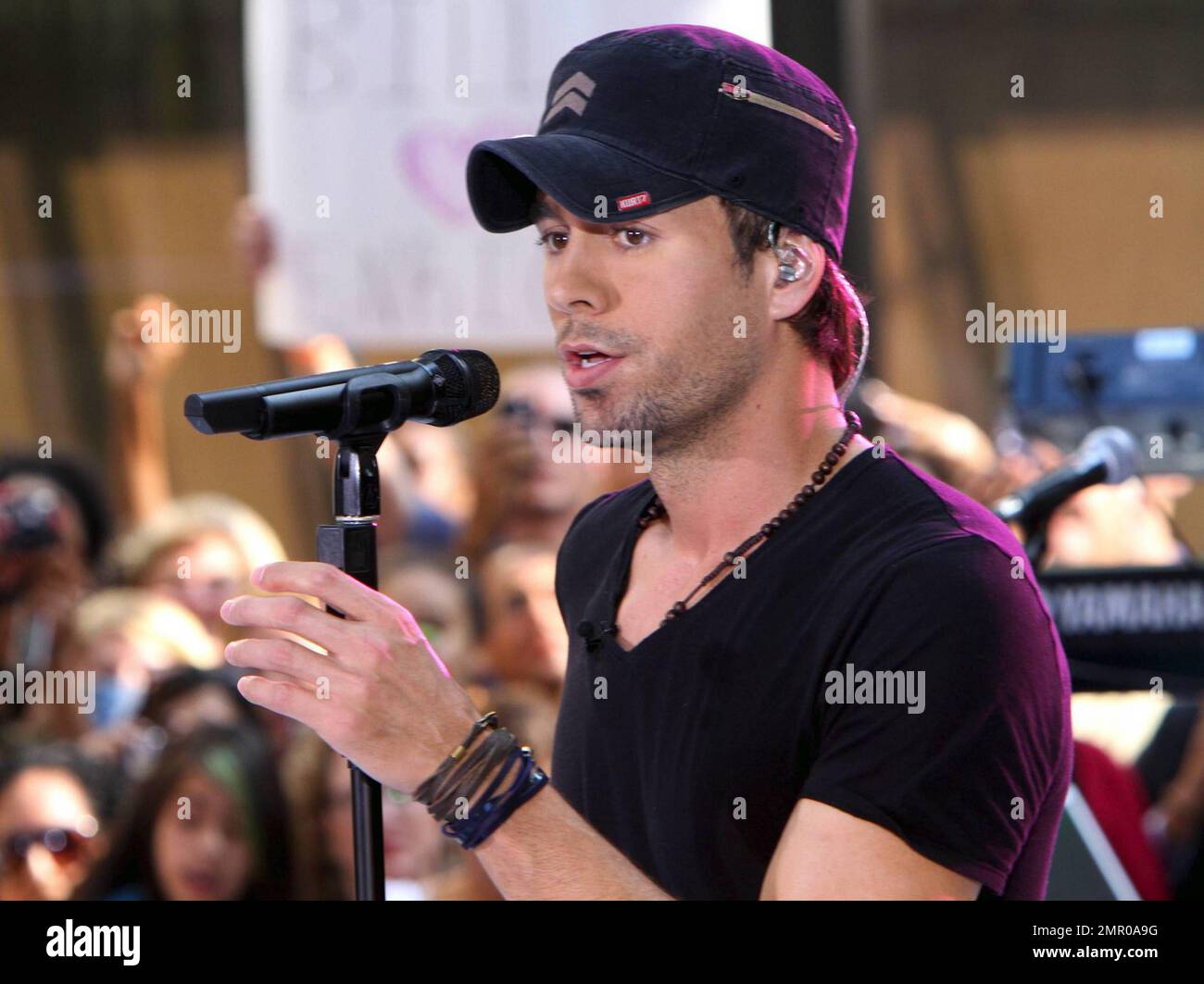 Latin pop superstar Enrique Iglesias performs live on NBC's "Today" as ...