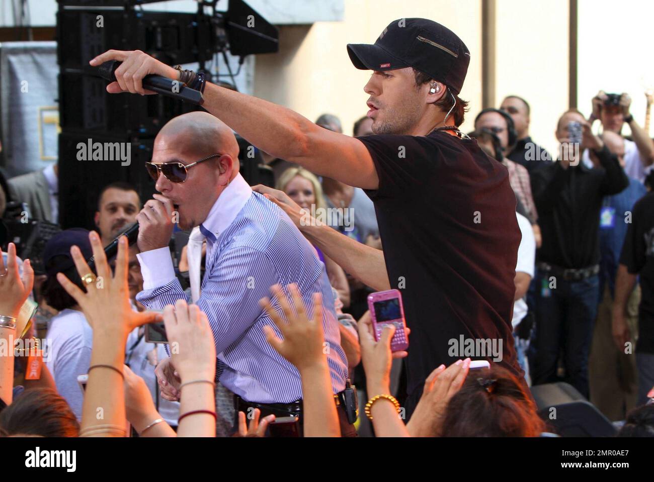Latin pop superstar Enrique Iglesias performs live on NBC's "Today" as ...