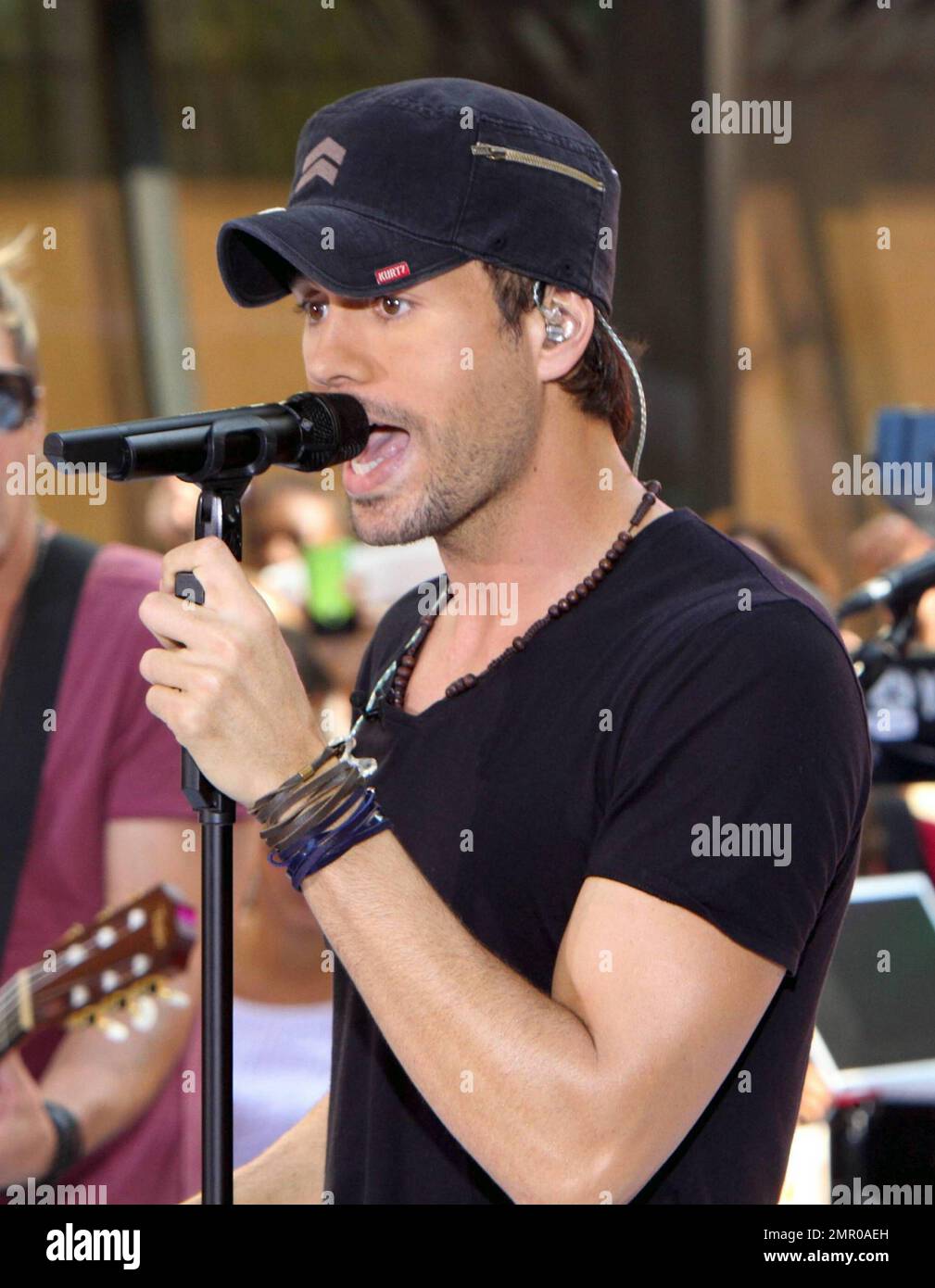 Latin pop superstar Enrique Iglesias performs live on NBC's "Today" as ...