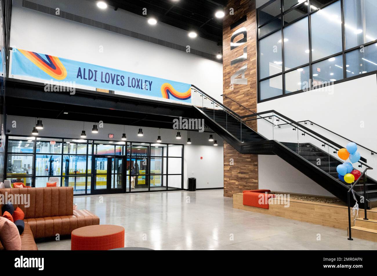 IMAGE DISTRIBUTED FOR ALDI - The lobby of the brand-new 26th ALDI ...