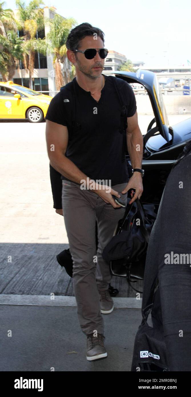 EXCLUSIVE!! Australian actor Eric Bana was spotted arriving at LAX ...
