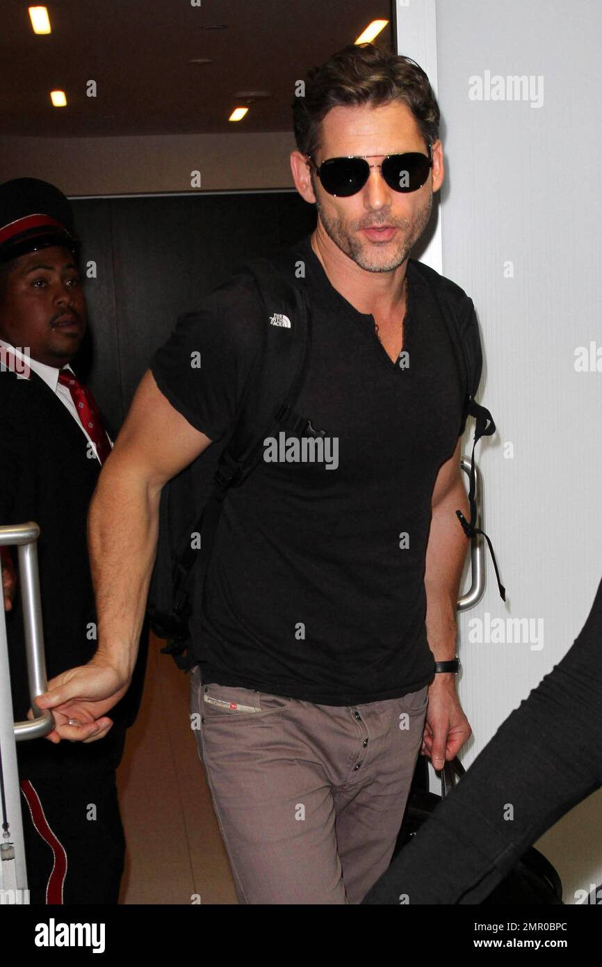 EXCLUSIVE!! Australian actor Eric Bana was spotted arriving at LAX ...