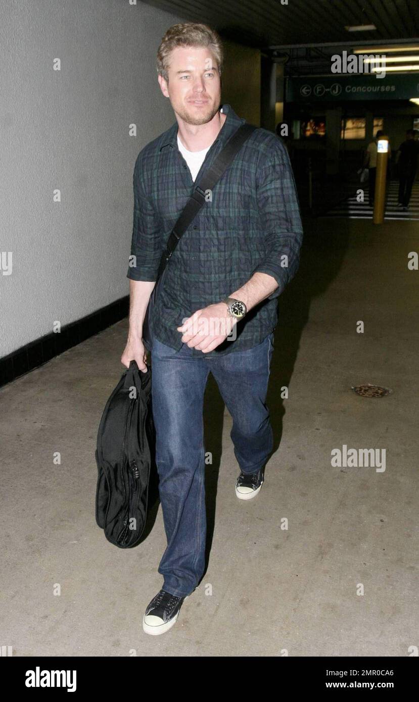 "Grey's Anatomy" star Eric Dane arrives at Miami International Airport ...