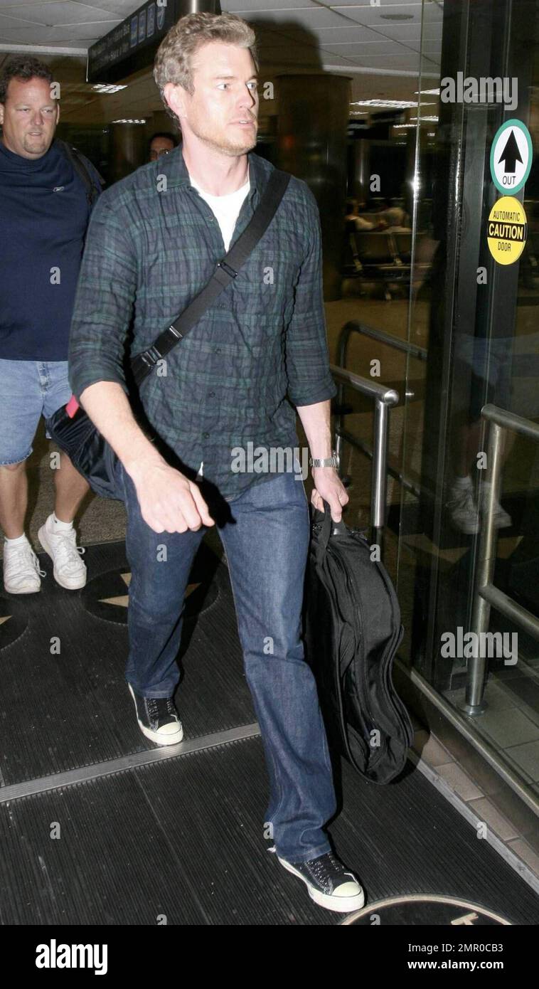 "Grey's Anatomy" star Eric Dane arrives at Miami International Airport ...