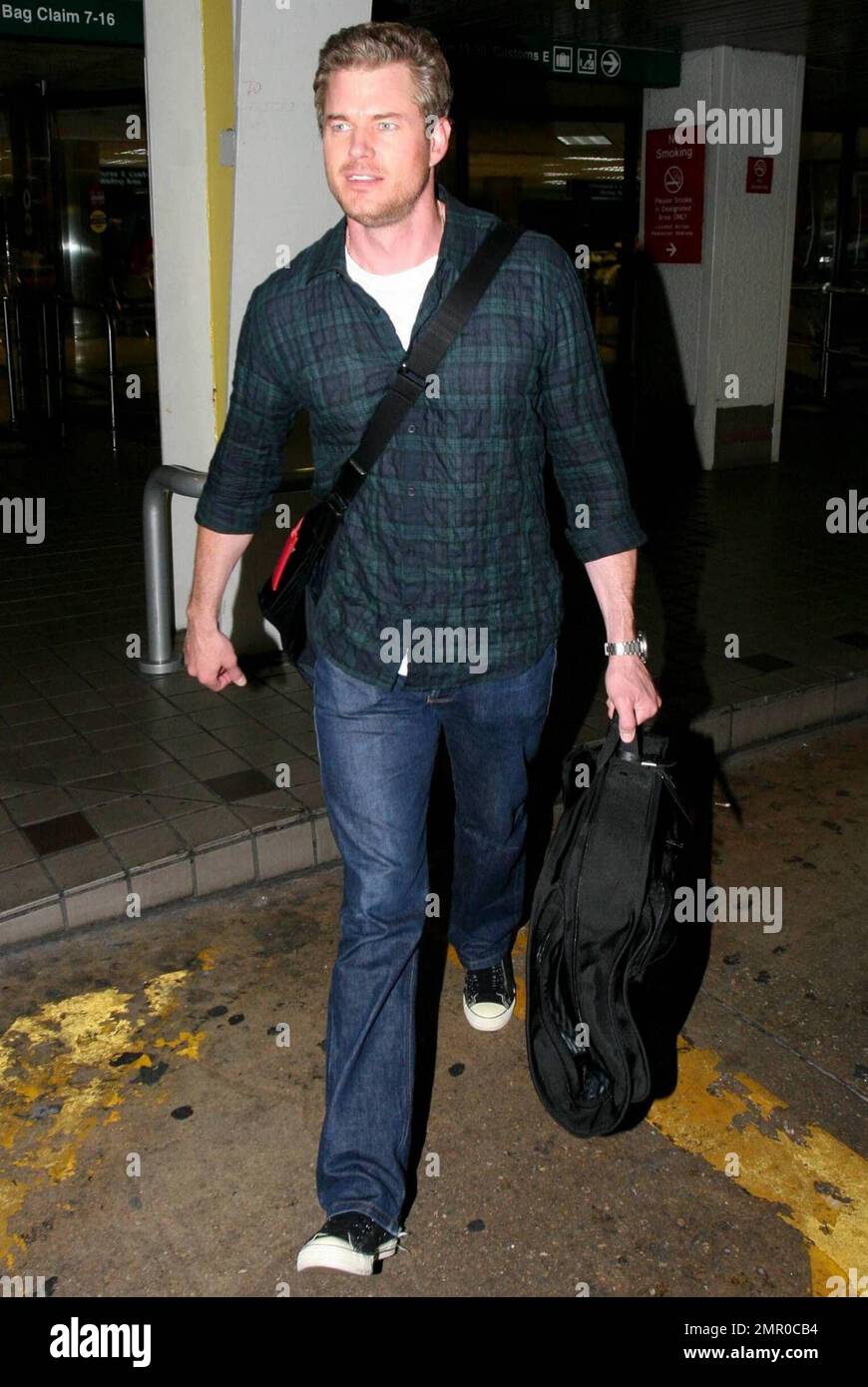"Grey's Anatomy" star Eric Dane arrives at Miami International Airport ...