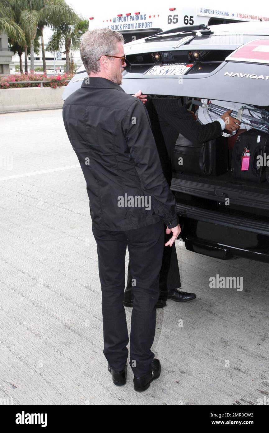 Eric Dane and wife Rebecca Gayheart were seen with their adorable ...