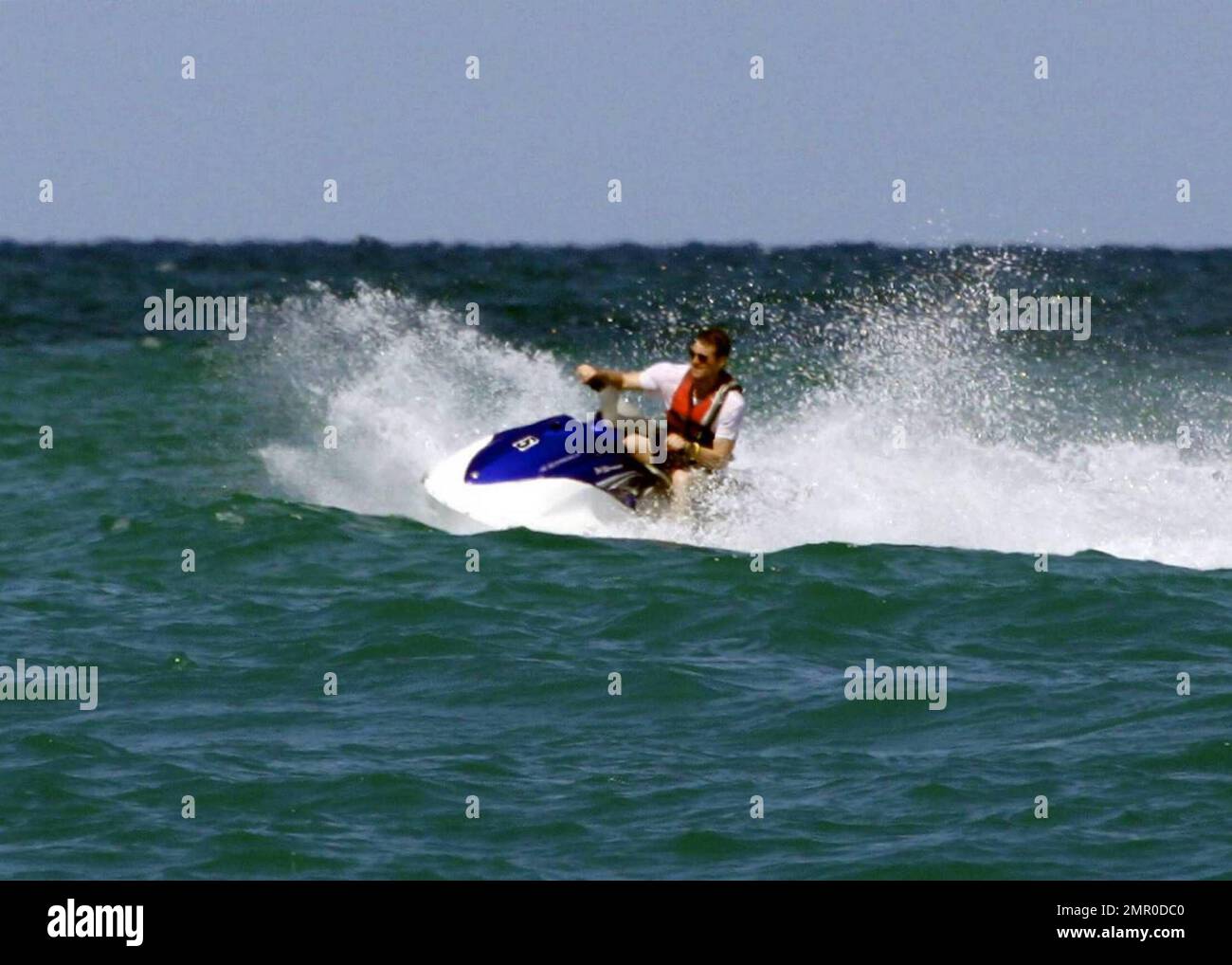 Actor Eric Dane takes a break from the steamy weather in South Florida ...
