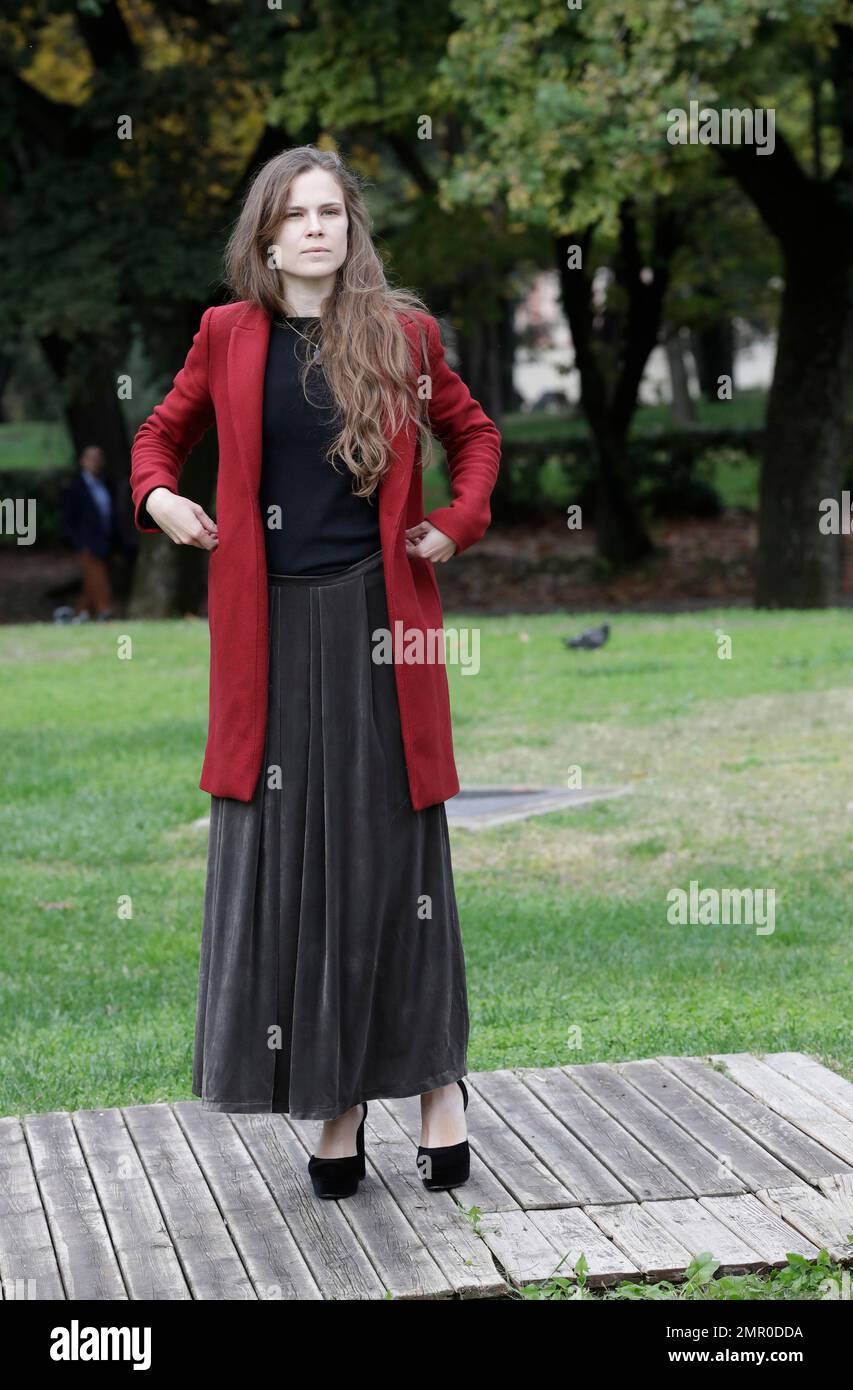 Actress Federica Rosellini poses during the photo call to present the ...