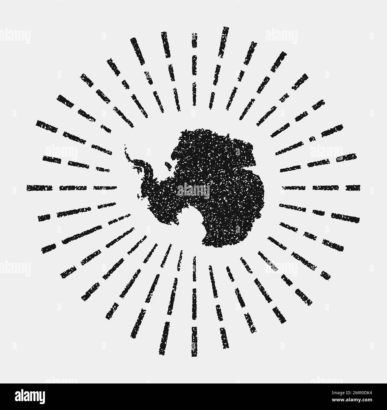Antarctica map Black and White Stock Photos & Images - Alamy
