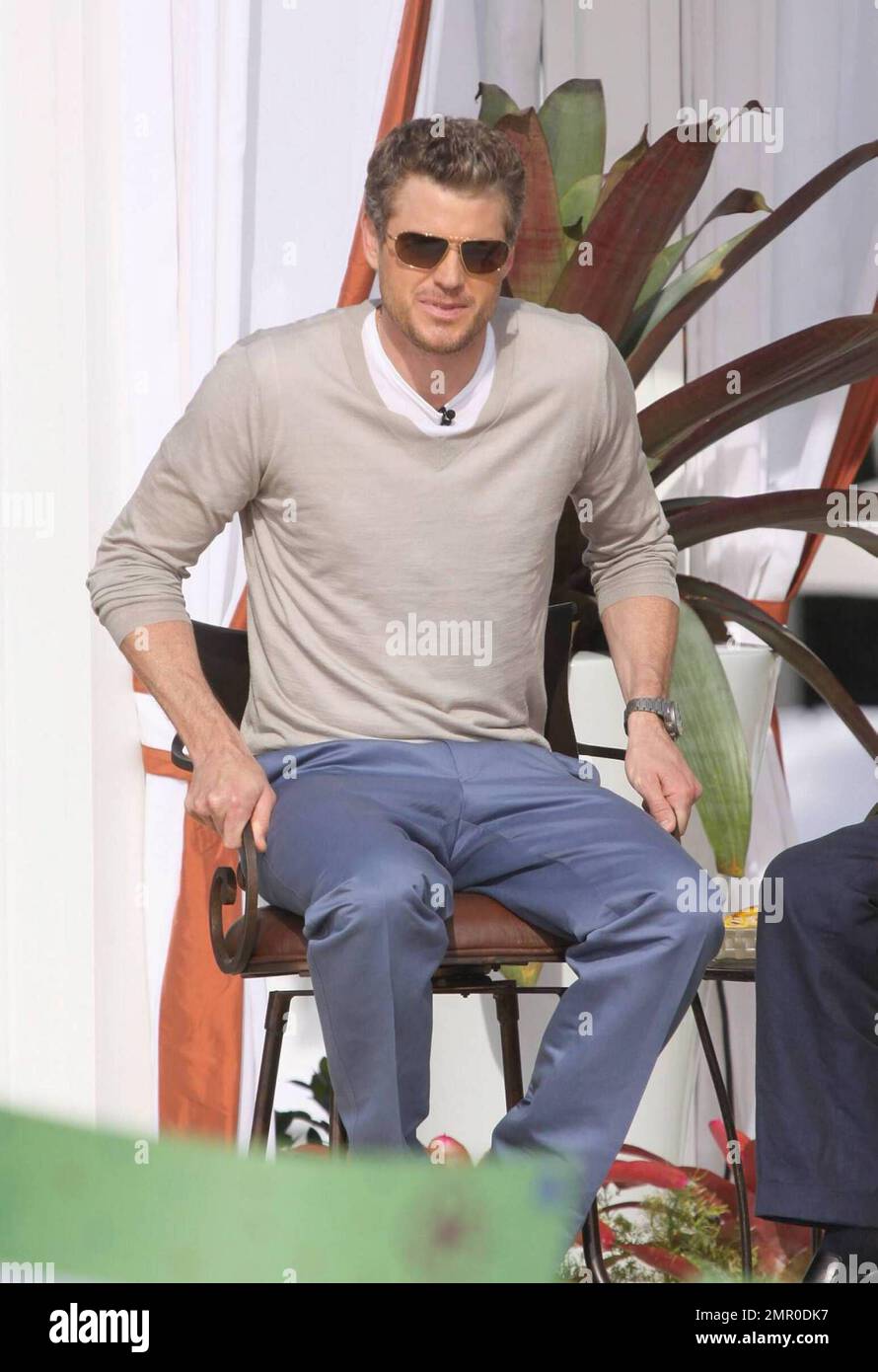 Grey's Anatomy star Eric Dane appears on Live With Regis And Kelly at ...