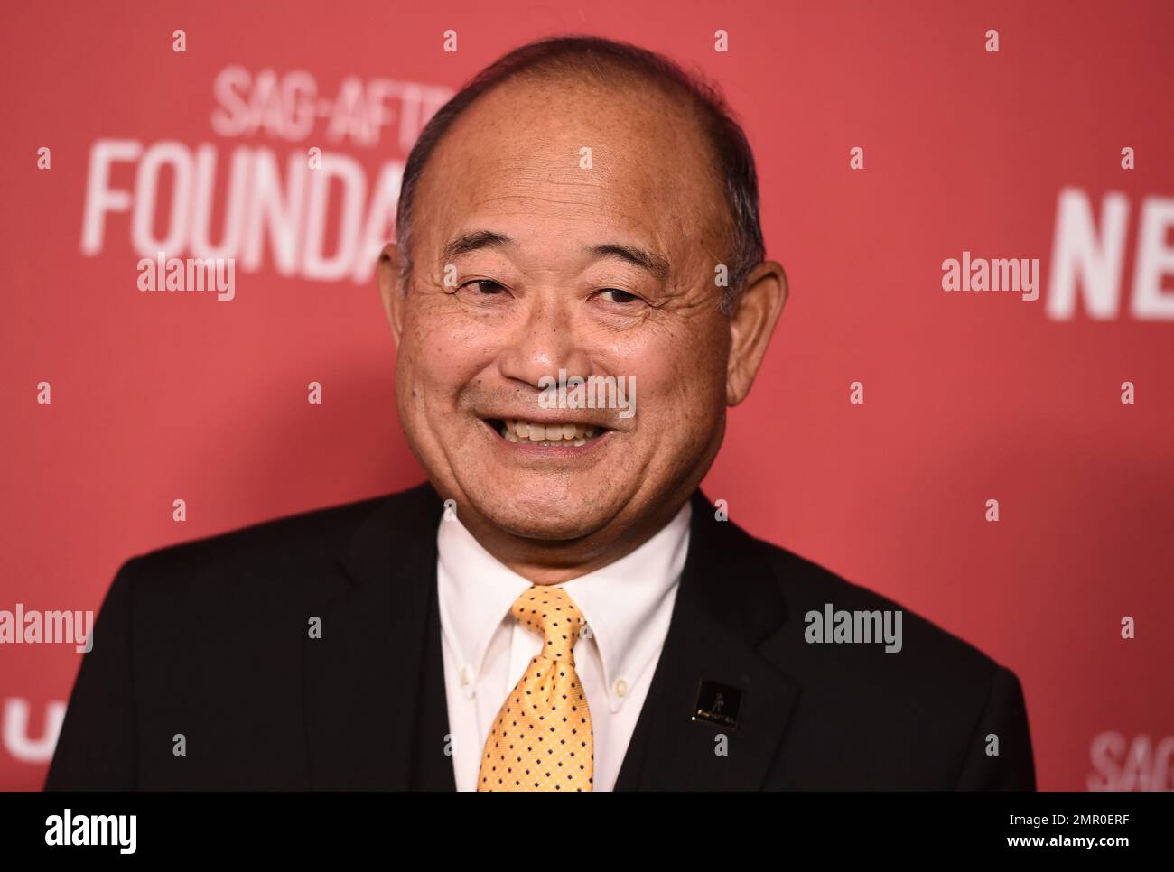 Clyde Kusatsu arrives at the 2017 Patron of the Artists Awards at the ...