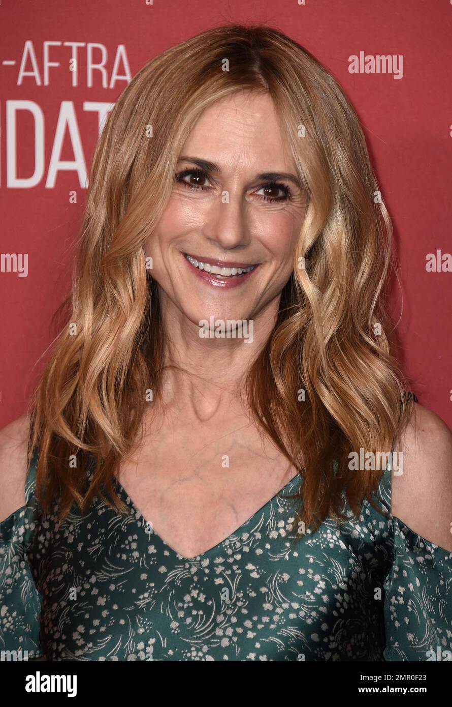 Holly Hunter arrives at the 2017 Patron of the Artists Awards at the ...