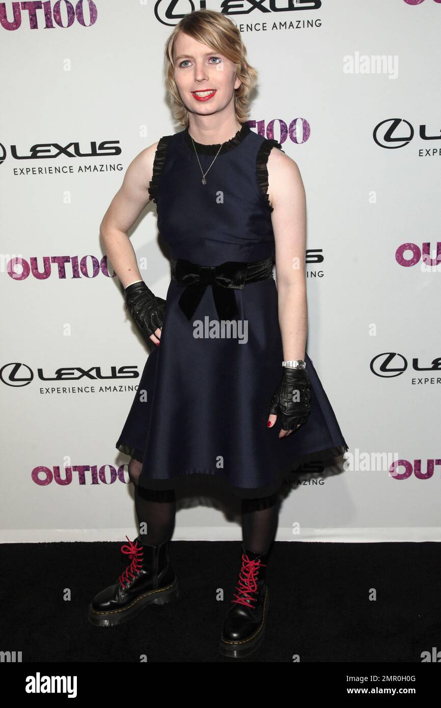 Chelsea Manning attends the 22nd Annual OUT100 Celebration Gala at the ...